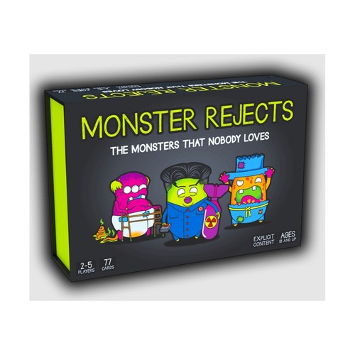 Friendly Rabbit Board Game Monster Rejects Box NM 602573041055| eBay