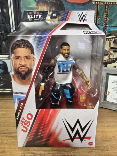NRSV NIB JEY USO (Blue Pants) WWE Elite Collection Series 114 Action Figure YEET | eBay