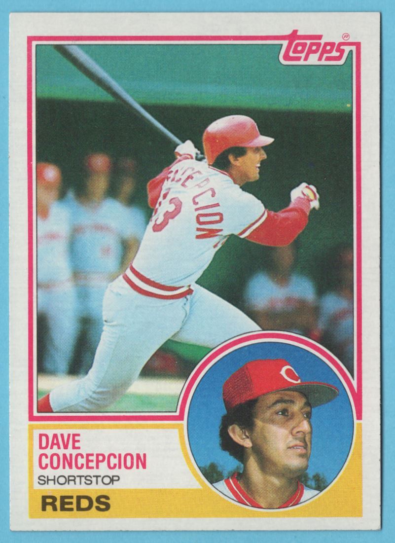 1983 Topps Dave Concepcion Cincinnati Reds #720 | eBay
