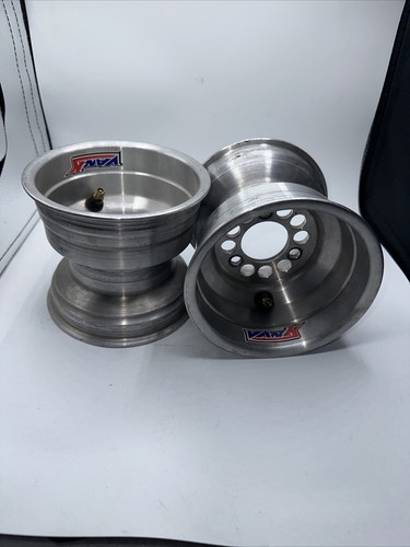 VanK 4.5” metric race Kidkart wheel 5" Diam Spun Aluminum Euro Pattern ...