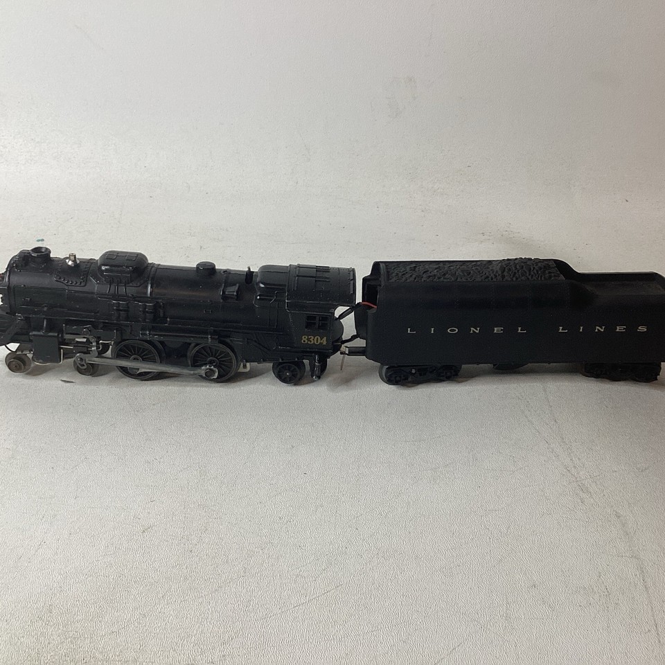 Lionel O-Gauge - Lionel Lines #8304 4-4-2 Steam Locomotive and Tender ...