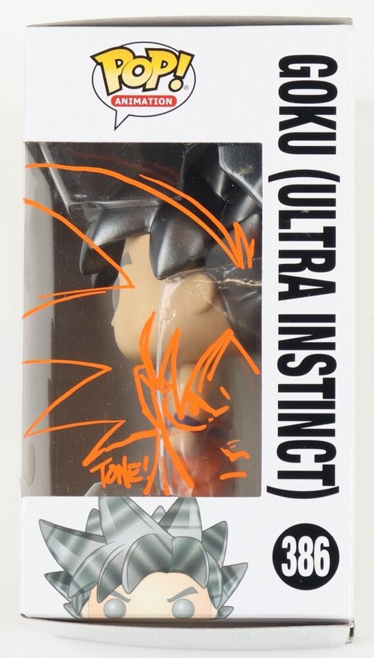 Tone Rodriguez Dragonball Z Super Goku Ultra Instinct Sketch Signed ...