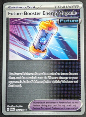 Future Booster Energy Capsule Reverse Holo NM 164/182 Paradox Rift ...