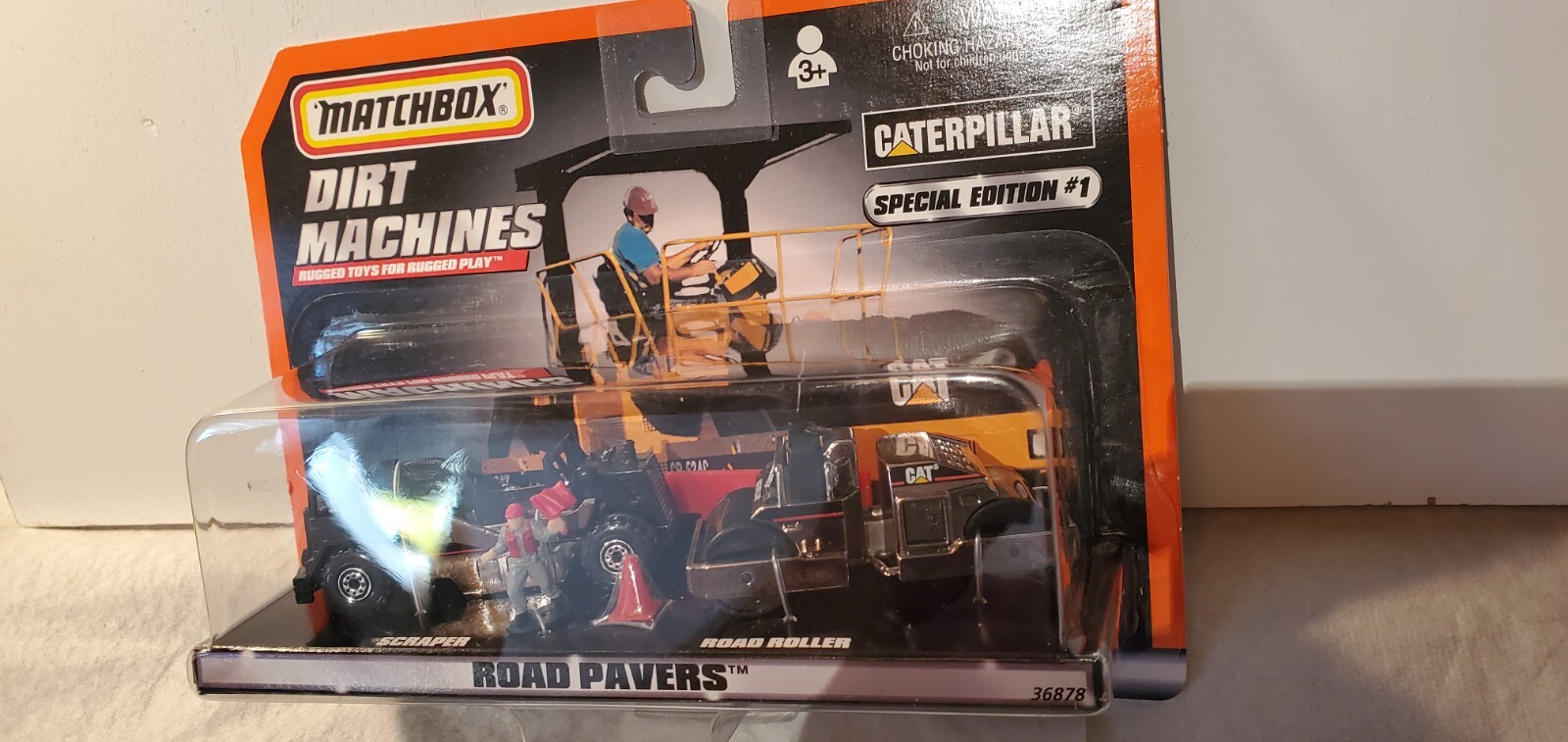 Matchbox 1998 Dirt Machines Caterpillar Speical Edition 1 unopened | eBay