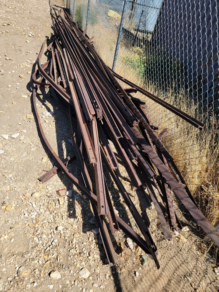 Historic 1800s Ore Cart Rail – Comstock Lode Nevada Mining Railroad ...