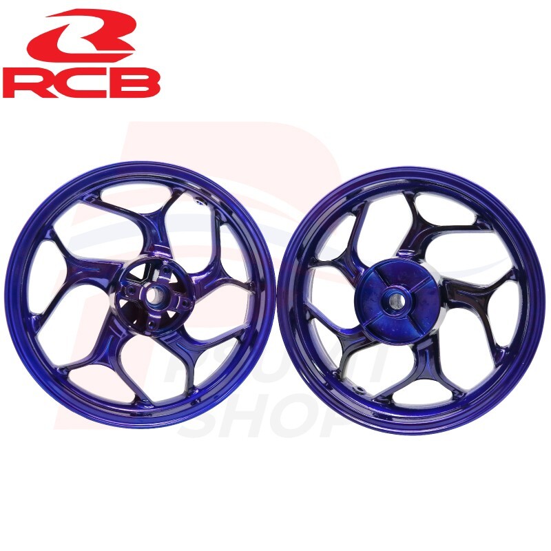 2013-2020 MSX-125 GROM-125 Front & Rear Wheel Aluminium Rim | Blue ...