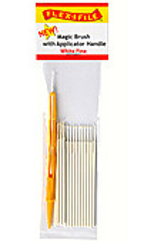 Flex-I-File Magic Brushes Fine White - Hobby and Plastic Model Paint ...