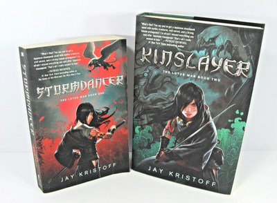 The Lotus War Books One and Two by Jay Kristoff 1 HC Kinslayer 1 PB ...