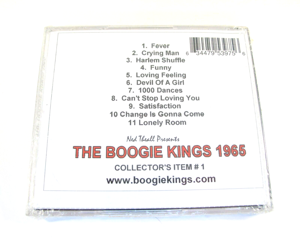 Ned Theall - THE BOOGIE KINGS 1965 - CD Album Collectors Item #1 - New ...