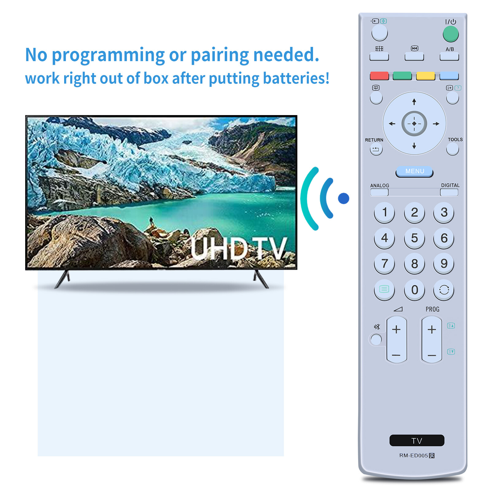 RM-ED005 Remote Control For Sony Bravia TV KDL-32V2000 KDL-40S2000 KDL-46S2010 | eBay UK