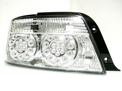 Toyota Chaser 100 Crystal Chrome Plated LED Tail Lamp Left Right Tail ...