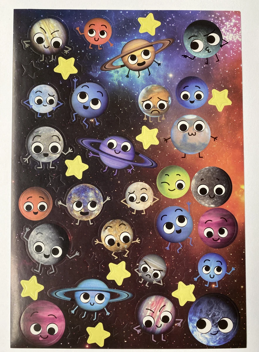 Solar System Face Logo
