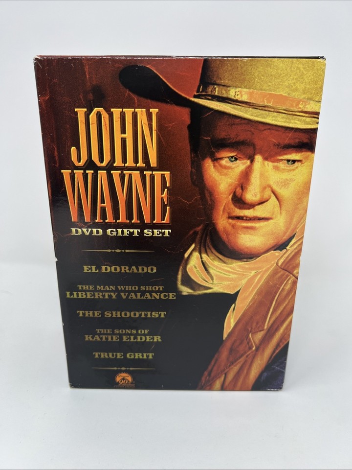 37 Movie Lot - John Wayne Film Collection DVD Set The Duke Westerns War ...