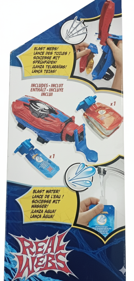 Marvel Spider-Man Real Webs Ultimate Web Blaster | Roleplay Toy Shooter ...