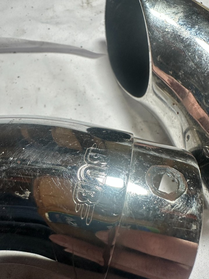 Harley Davidson BUB Exhaust Tip Slide On Turn Down Exhaust Tip 2" | eBay