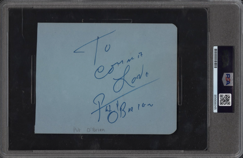 STEVE MCQUEEN Iconic Actor Signed Autograph Cut 4.5 x 5.5 PSA - d. 1980 ...