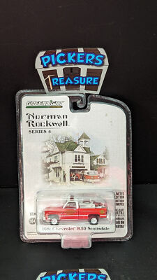 Greenlight Norman Rockwell Series 4 1981 Chevrolet K20 Scottsdale 1:64 ...