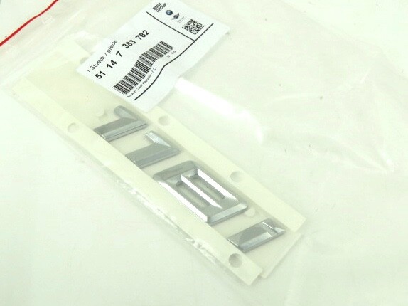 Genuine New BMW 118i BOOT BADGE Rear Emblem For 1 Series F20 F21 2014 ...