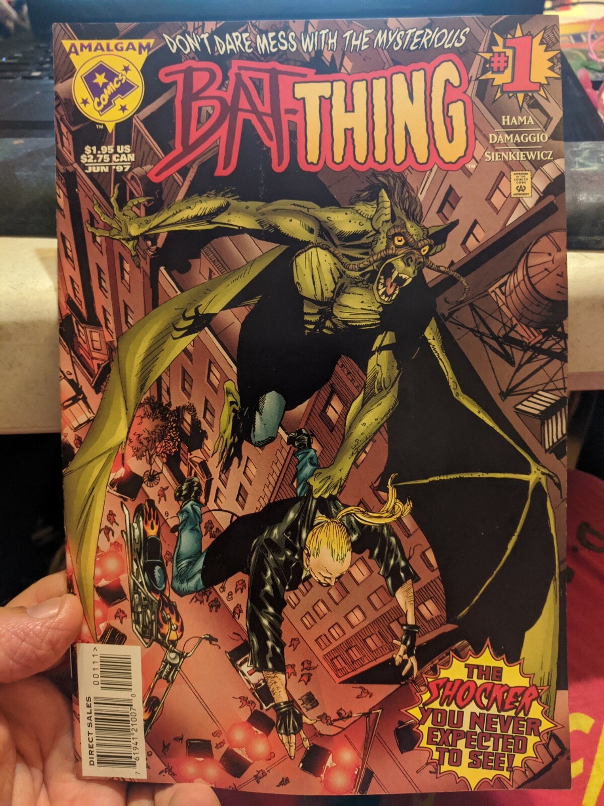 BAT-THING #1 FIRST PRINT DC MARVEL COMICS (1997) AMALGAM BATMAN MAN ...