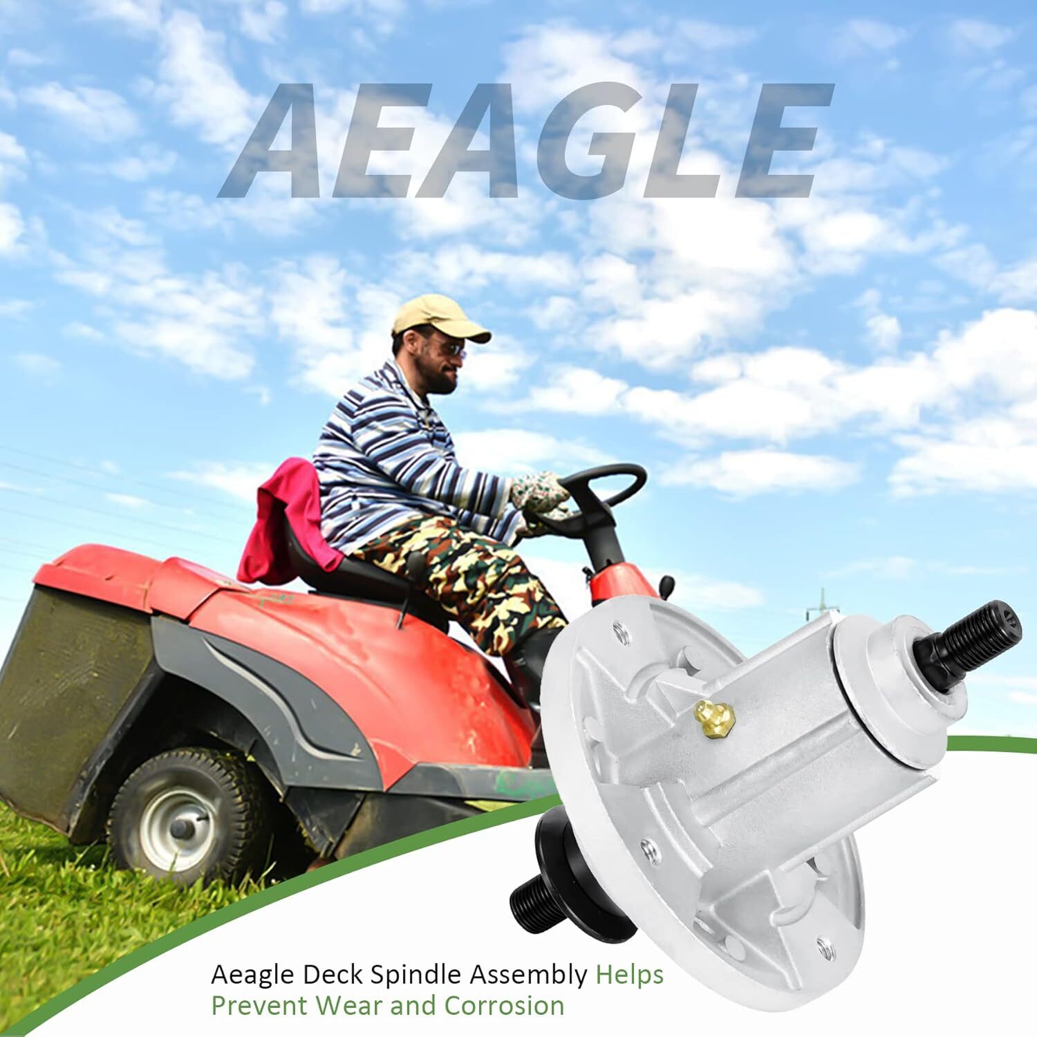 3 Spindle Assembly For John Deere E140 E150 E160 E170 S140 S160 S170 48 ...