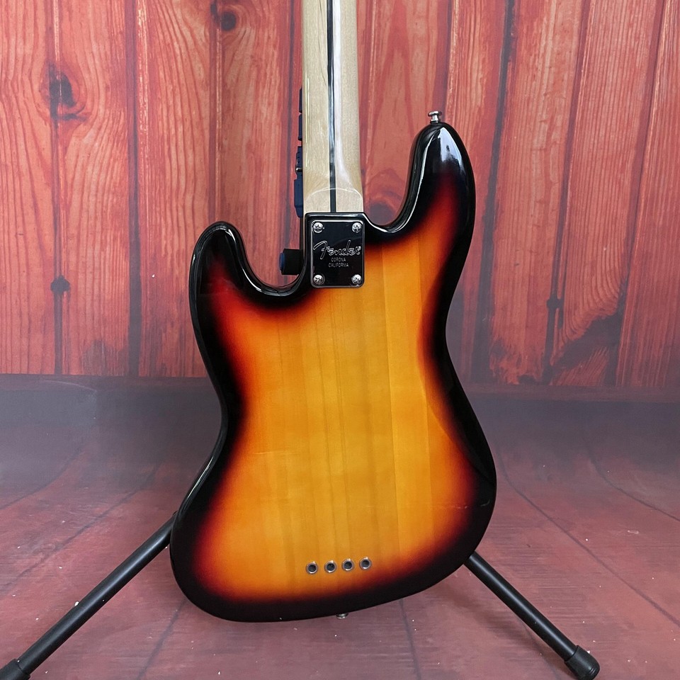 Sunburst Solid Body Jazz Electric Bass Guitar Rosewood Fretboard 4 ...