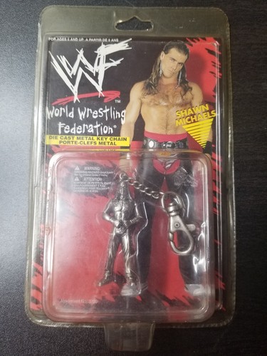 WWE WWF Shawn Michaels Keychain - die cast metal key chain | eBay