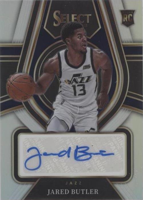 2021-22 Panini Select - Rookie Signatures Jared Butler #RS-JBT Silver ...