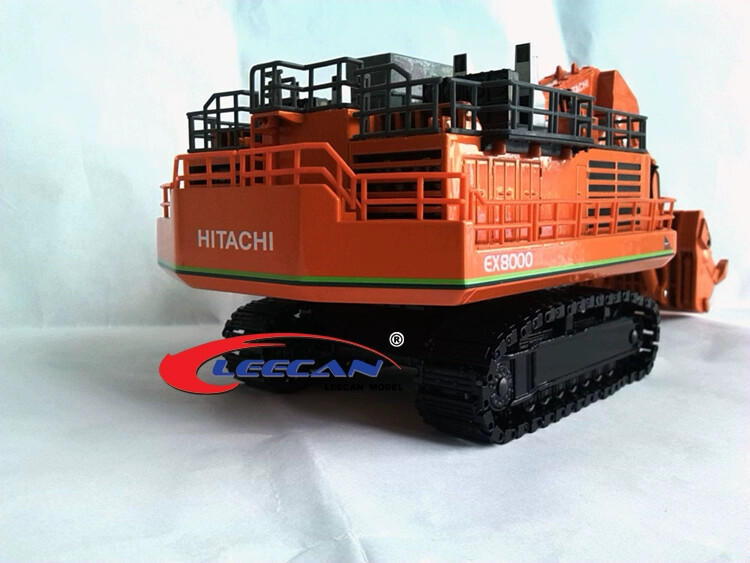 HITACHI EX8000 1/87 Hitachi EX8000 Hydraulic Excavator Orange model ...