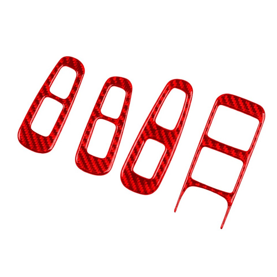 Window Lift Switch Button Panel Cover Trim For Kia Stinger 2018-2023 ...