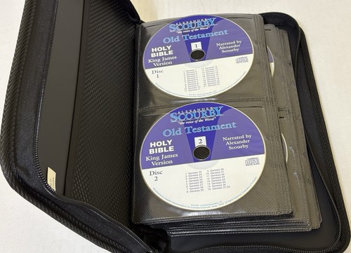 Alexander Scourby - Complete AUDIO KJV Bible on 62 CDs - BRAND NEW | eBay