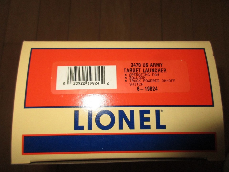 LIONEL 3470 US ARMY TARGET LAUNCHER #6-19824 | eBay