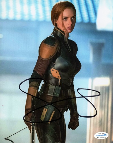 Samara Weaving Signed GI Joe Snake Eyes SCARLETT 8x10 Photo EXACT Proof ...