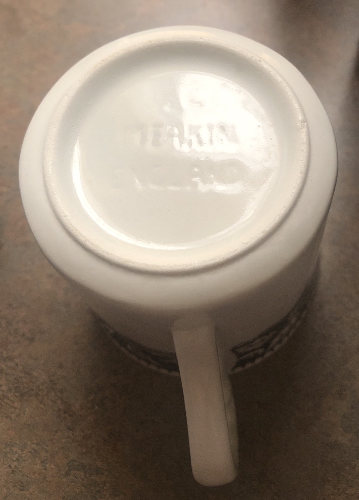 J&G Meakin England Sterling Renaissance Set of 3 Cups and Saucers Black ...