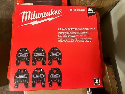 Milwaukee 49-16-2461M 1/4" -7/8" Streamline ACR Press Jaw Kit for M12 ...