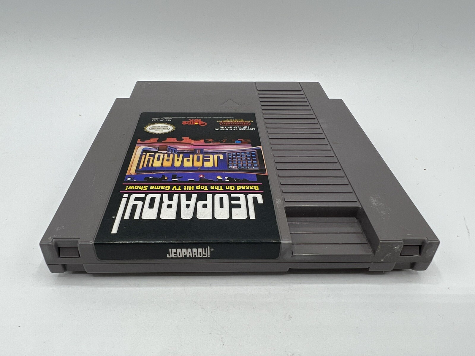 Nintendo NES JEOPARDY! Tested Working Authentic 1987 GameTek Game ...