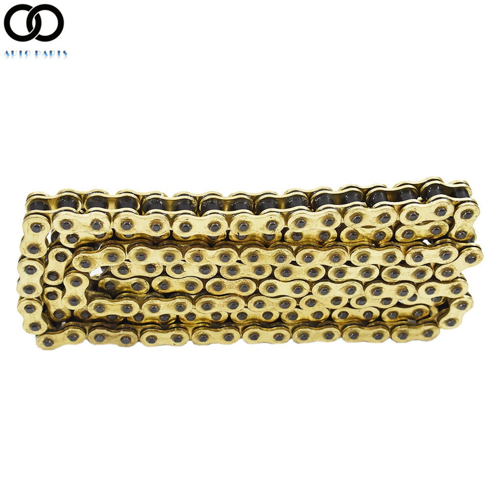 530-130 O-Ring Drive Chain Motorcycle 530 Picth 130 links Gold Color | eBay