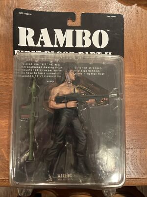 N2Toys 2001 RAMBO First Blood Pt II Sylvester Stallone Rambo Action ...