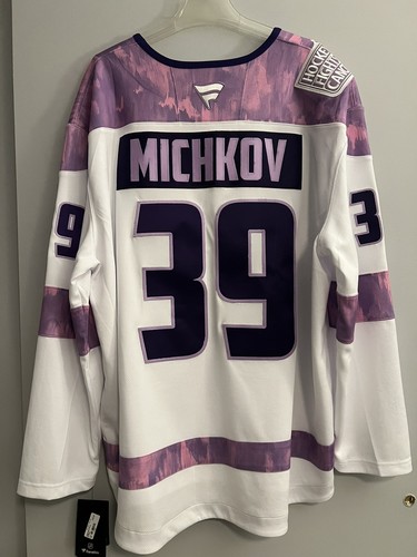 Philadelphia Flyers Hockey Fights Cancer 2XL MICHKOV #39 Jersey NEW ...