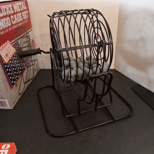 Cardinal Deluxe Metal Bingo Cage with Automatic Random Ball Selector | eBay