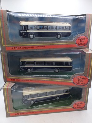 Exclusive First Edition 1.76 Scale Precision Die-Cast Model Buses Set 3 ...