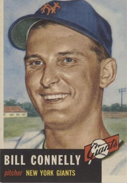 1953 Topps - Bio Information in Black #126 Bill Connelly (RC) for sale ...