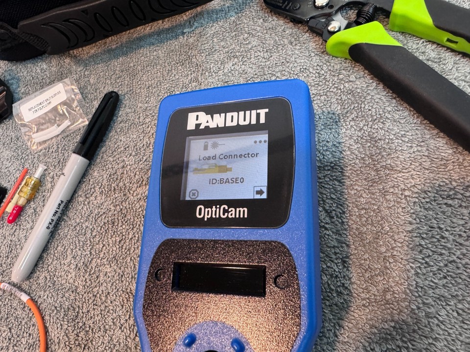 Very Clean - Panduit Opticam Termination Tool OCTT2 Kit with Strippers ...