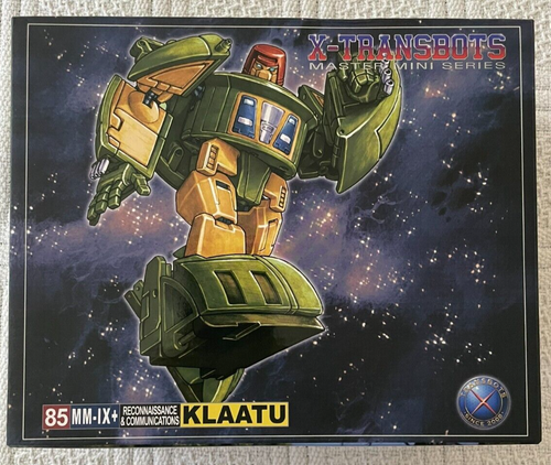 X-Transbots Transformers MMIX 85 Klaatu G1 Masterpiece Cosmos Opened ...