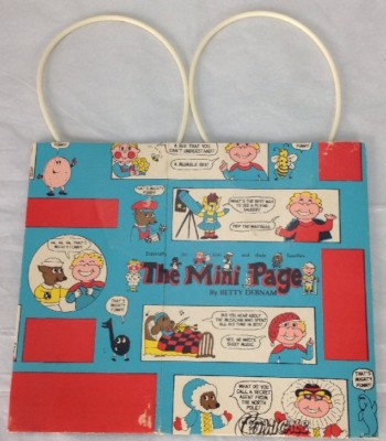 Vintage The Mini Page Comic Book Strips Funnies Bag | eBay