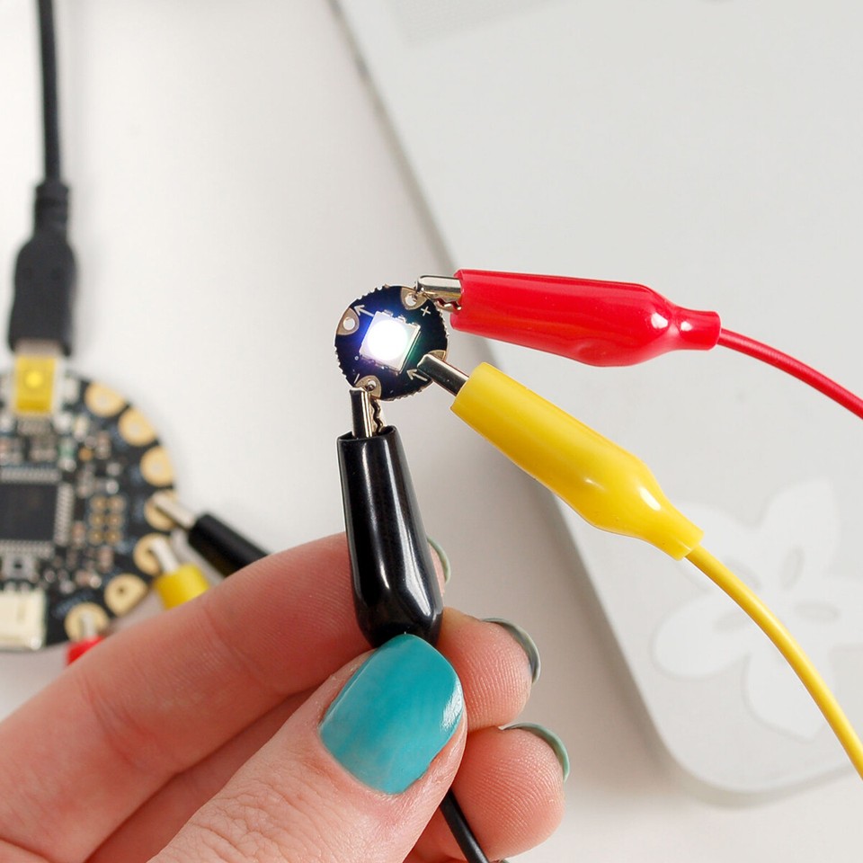 20 Pcs Electrical Jumper Cables Test Leads with Alligator Clips for ...