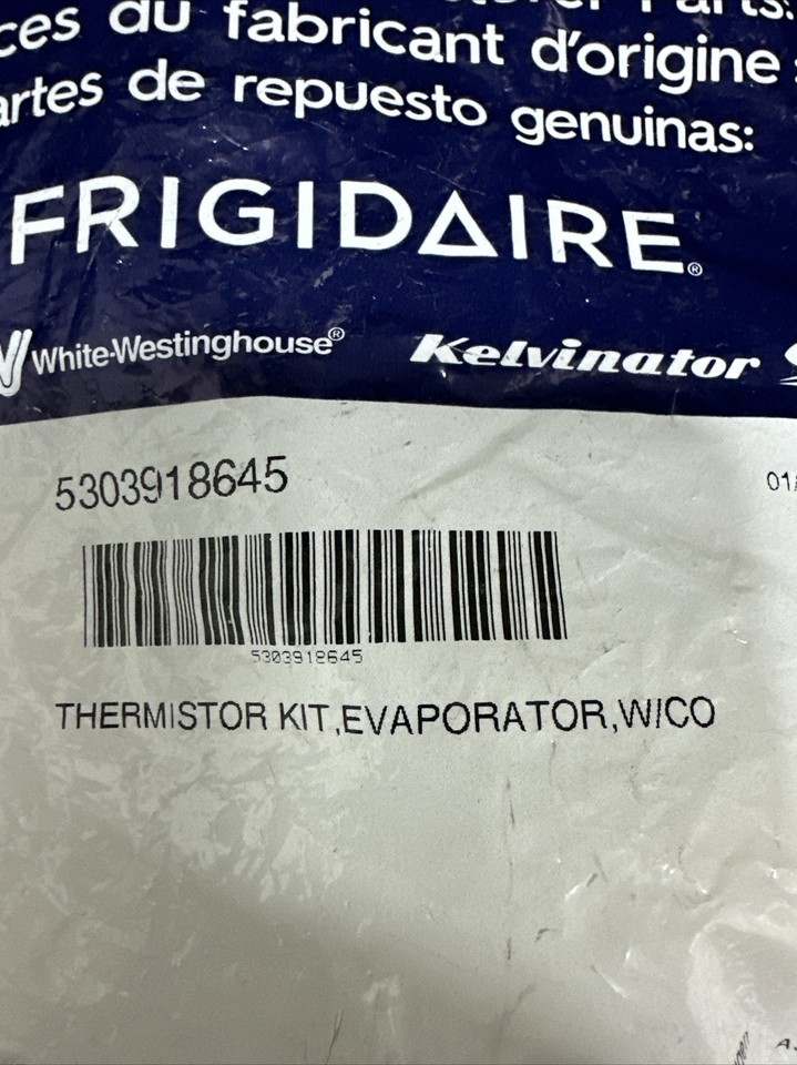 NEW OEM FRIGIDAIRE THERMISTOR KIT 5303918645 | eBay