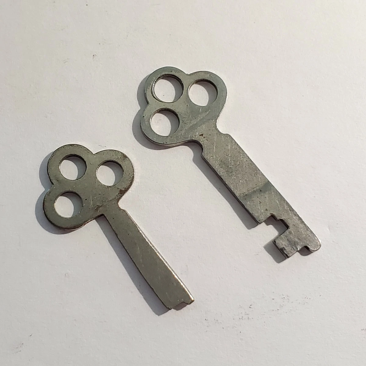 Vintage Skeleton Key And Lock