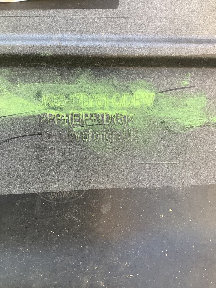 2018 2019 2020 2021 LAND ROVER RANGE ROVER FULL SIZE HSE REAR BUMPER ...