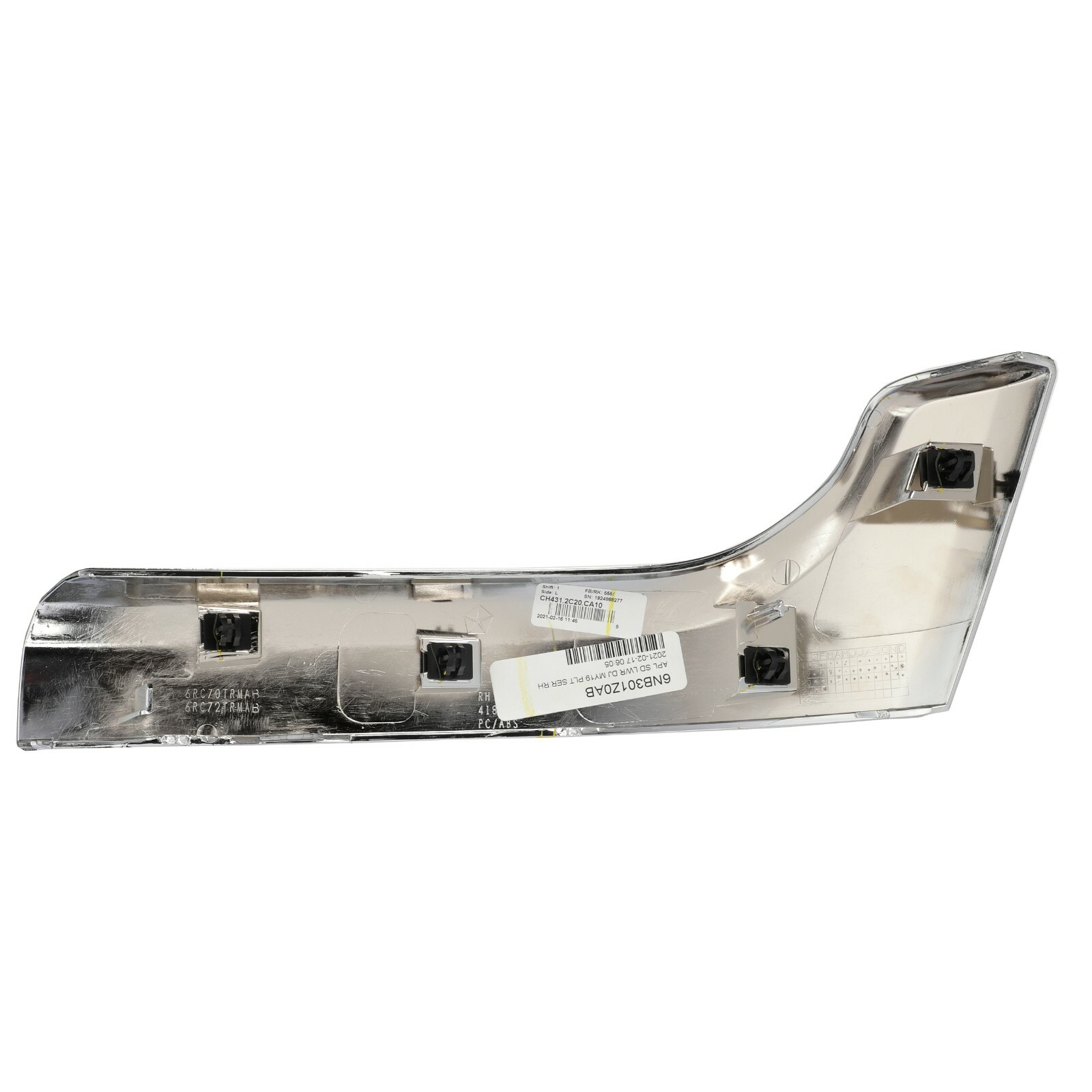 2019-2024 RAM 2500 3500 FILLER PANEL RIGHT SIDE OEM NEW GENUINE MOPAR ...