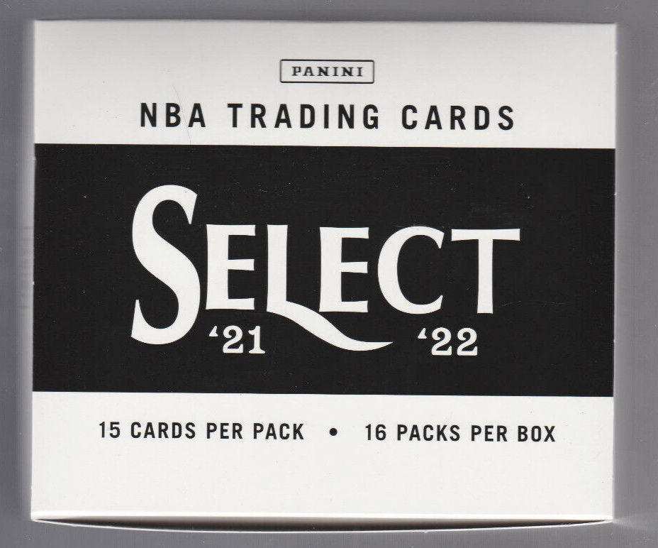 2021-22 Panini Select NBA Basketball Hanger Box 16 factory sealed packs ...
